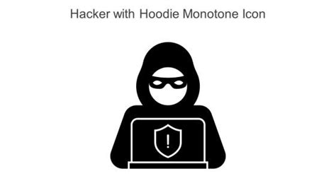 Hacker With Hoodie Icon Powerpoint Presentation And Slides Ppt Slide