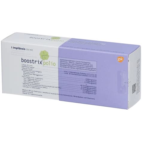 Boostrix Polio Inj Suspiefertigspritze 1x05 Ml Mit Dem E Rezept
