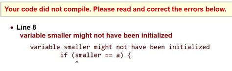 Solved In Java This Is The Only Error I Have Left I Am Not