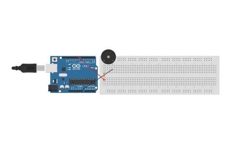 Circuit Design Buzzer Tinkercad