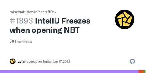Intellij Freezes When Opening Nbt · Issue 1893 · Minecraft Dev