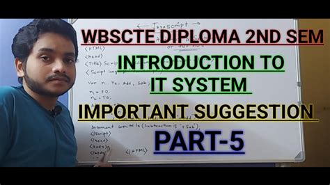 Wbscte Diploma 2nd Semintroduction To It Important Suggestion Part 5 Youtube