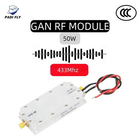 MHz W Customized Portable GaN RF Power Amplifier Module With RS Communication For Anti