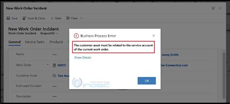 Enabledisable Customer Asset Validation Within Dynamics 365 Crm Field Service Microsoft