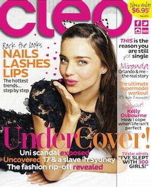 Adnews Sex Sells Cleo Deviates From Dirty Covers Adnews