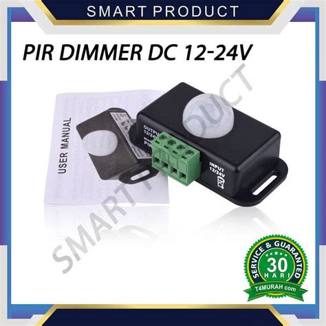 PIR Motion Sensor Detector 12V 24V PIR 8 Saklar Otomatis Sensor Gerak Lazada Indonesia