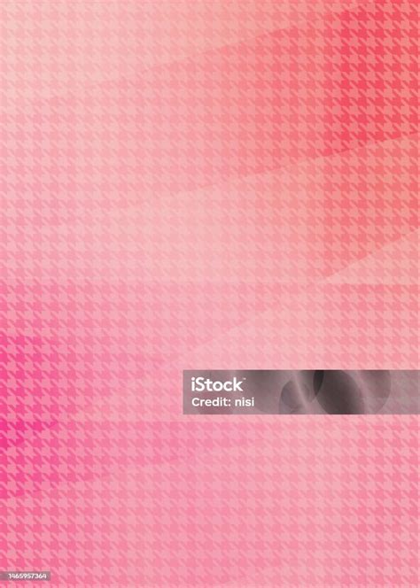 핑크 하운드투스 패턴의 배경 이미지 분홍색 일본식 패턴 배경입니다 0명에 대한 스톡 벡터 아트 및 기타 이미지 0명 1월 Hanami Istock
