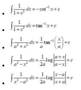 List Of Integral Formulas Rules For Integration Solved Example PDF