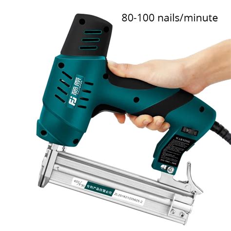 유선 전기 태커 스테이플 건 이중 목적 목공 전동 공구 가구 Diy 네일 건 스테이플러 슈터 업그레이드 220v네일 건 Aliexpress