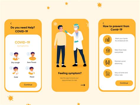 Medical Mobile App Of Covid 19 UX UI Design By Hira Riaz On Dribbble