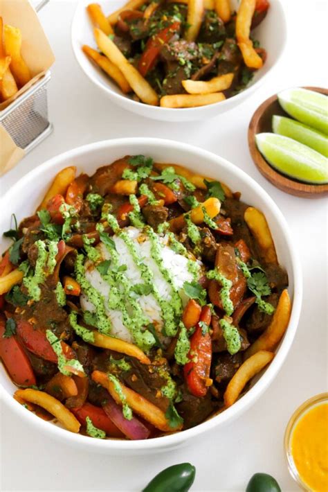 Peruvian Lomo Saltado Moribyan