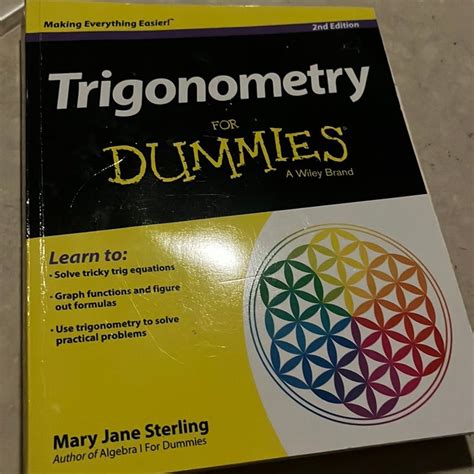 Trigonometry For Dummies By Mary Jane Sterling Paperback Pangobooks