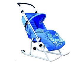 Стоит ли покупать санки-коляску? | Плюсы и минусы