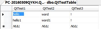 SQL Server学习记忆基于Qt链接SQL Server并读取表中数据五 qt怎么读sql语句获得的值 CSDN博客
