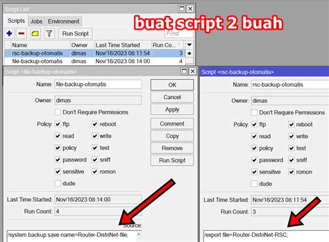 Backup Rsc And Backup Konfigurasi Mikrotik Service Keliling Komputer