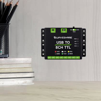 Industrial USB TO 8CH TTL Converter USB To UART Multi Protection Circuits Multi Systems