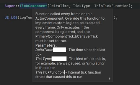 Issues With Rider For Unreal Engine And Quick Documentation Rjetbrains