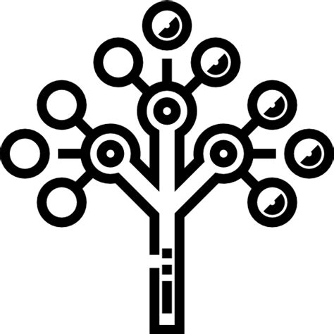 Phylogenetics Detailed Straight Lineal Icon