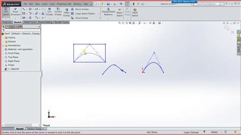 Spline Vs Style Spline Solidworks At Lisa Bassett Blog
