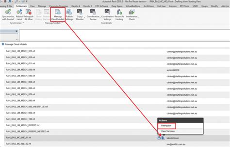How To Force Relinquish Elements In A BIM Cloud Revit Png Revit News