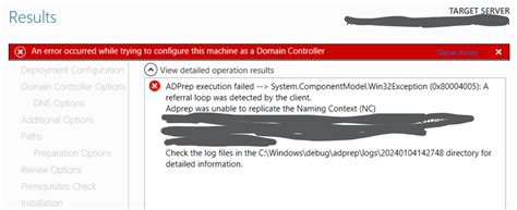 Could Not Promote New Domain Controller Microsoft Community Hub