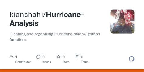 Github Kianshahihurricane Analysis Cleaning And Organizing