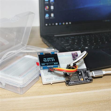 Keeyees Wifi Esp8266 Weather Station Kit For Iot With Tutorial Gy Bme280 Temperature Humidity