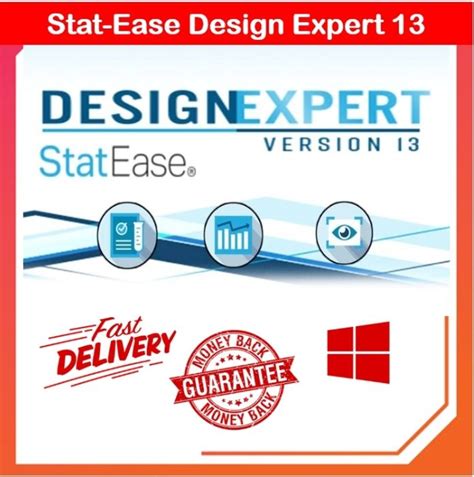 Stat Ease Design Expert 13 Lifetime For Windows Full Version Sent