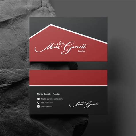 Custom Business Cards With Signature And Calligraphy Design Ge Sign