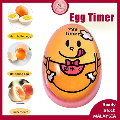 Egg Timer Cute Perfect Boiled Eggs Color Estimates By Temperature Resin