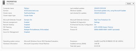 Set Up A Windows Server Fail Over Clusters As A Precursor To High Availability In Standard