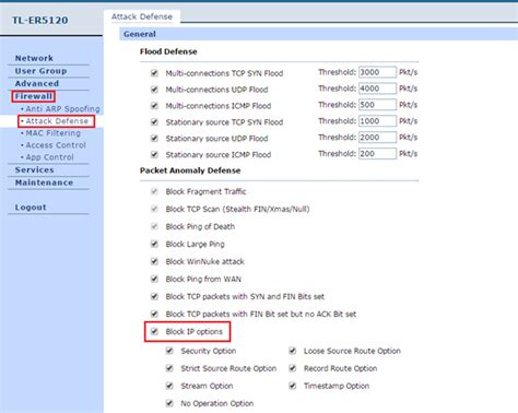 What Can I Do If The Log Shows Packets Dropped On TP Link SMB Router