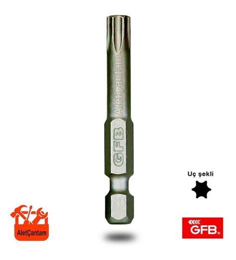 Bits Tork Uç Vidalama Torx Matkap Ucu T25 X 50 Mm