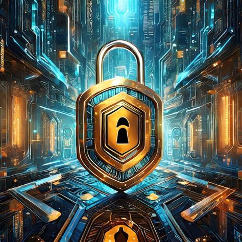 Premium Ai Image Cyber Security Illustration Of A High Security
