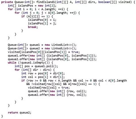「算法面試題乾貨」最短的橋 Leetcode第934題 每日頭條 「算法面試題乾貨」最短的橋 Leetcode第934題 每日頭條