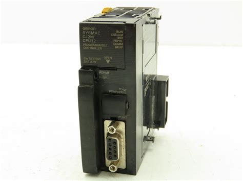 Omron Cj2m Cpu12 Cpu Unit Processor Module Rs232 10k Steps Industrial Lynx