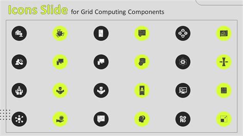 Icons Slide For Grid Computing Components Ppt Ideas Background Designs PPT Example