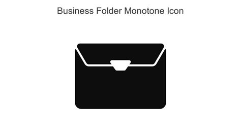 Business Folder Monotone Icon In Powerpoint Pptx Png And Editable Eps Format PPT PowerPoint