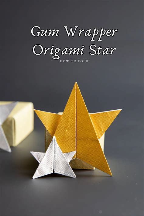 7 Easy Gum Wrapper Origami Projects For Beginners Origami OK