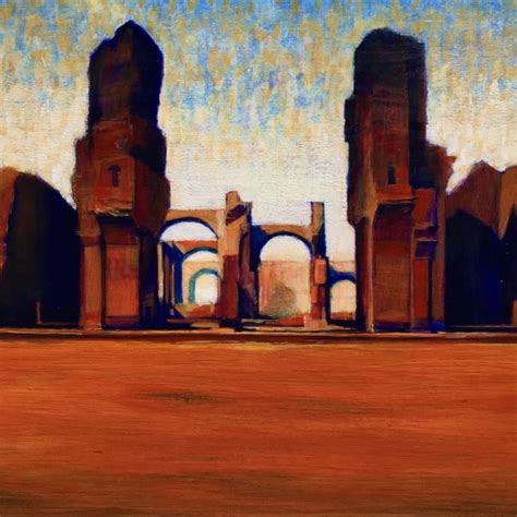 Baths Of Caracalla Rome Fidra Fine Art
