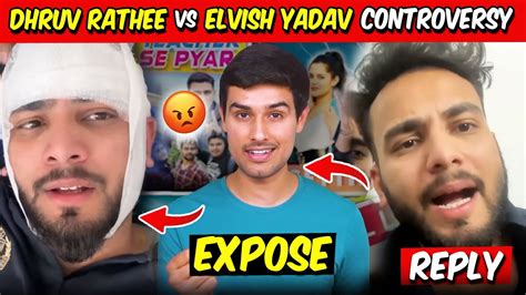 Dhruv Rathee Vs Elvish Yadav Controversy Explained 😱 Elvish Yadav