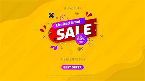 기하학적 배경의 판매 배너 템플릿 디자인 최대 80 할인 된 큰 판매 특별 제공 슈퍼 세일 시즌 종료 특별 제공 배너 벡터 그림입니다 겨울에 대한 스톡 벡터 아트 및 기타
