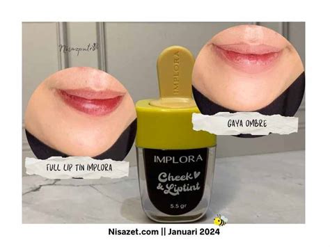 Review Implora Cheek Lip Tint New Shade Red Velvet Nisazet Com