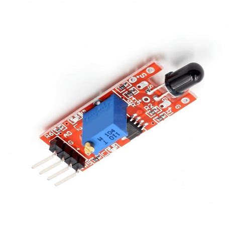 Sensor Detector De Llama Fuego Infrarrojo Robot Electronica