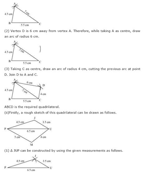 Ncert Solutions For Class 8 Maths Ch 4 Practical Geometry