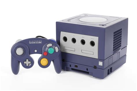 The Gamecube Made By Nintendo Editorial Photography Image Of White