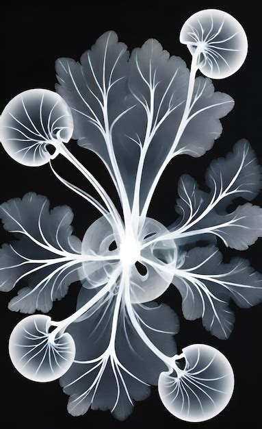 Premium Photo Photo Of Organic Shapes Abstract Composition