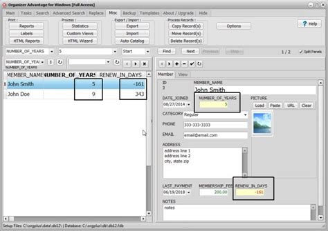database designer for windows designer data field calculated