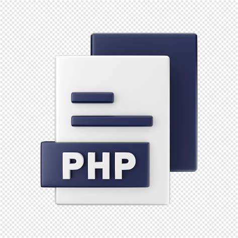 Premium Psd 3d Document File Php