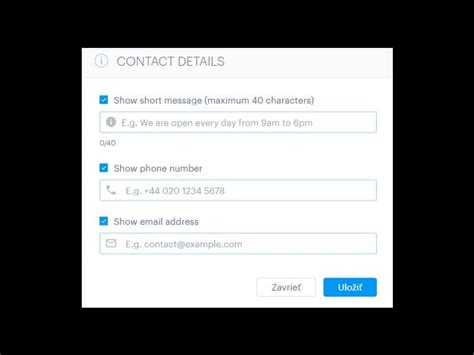 How To Add A Top Bar To WEBNODE Website With Contact Information And Social Icons William